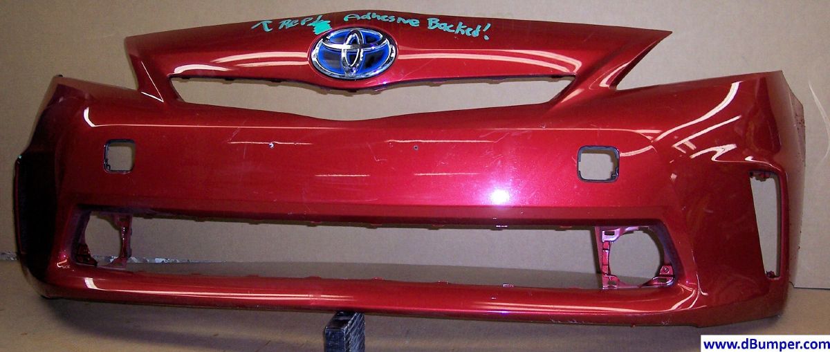 First Quality Bumper - Front Bumper Cover for 2012-2014 Toyota Prius V ...